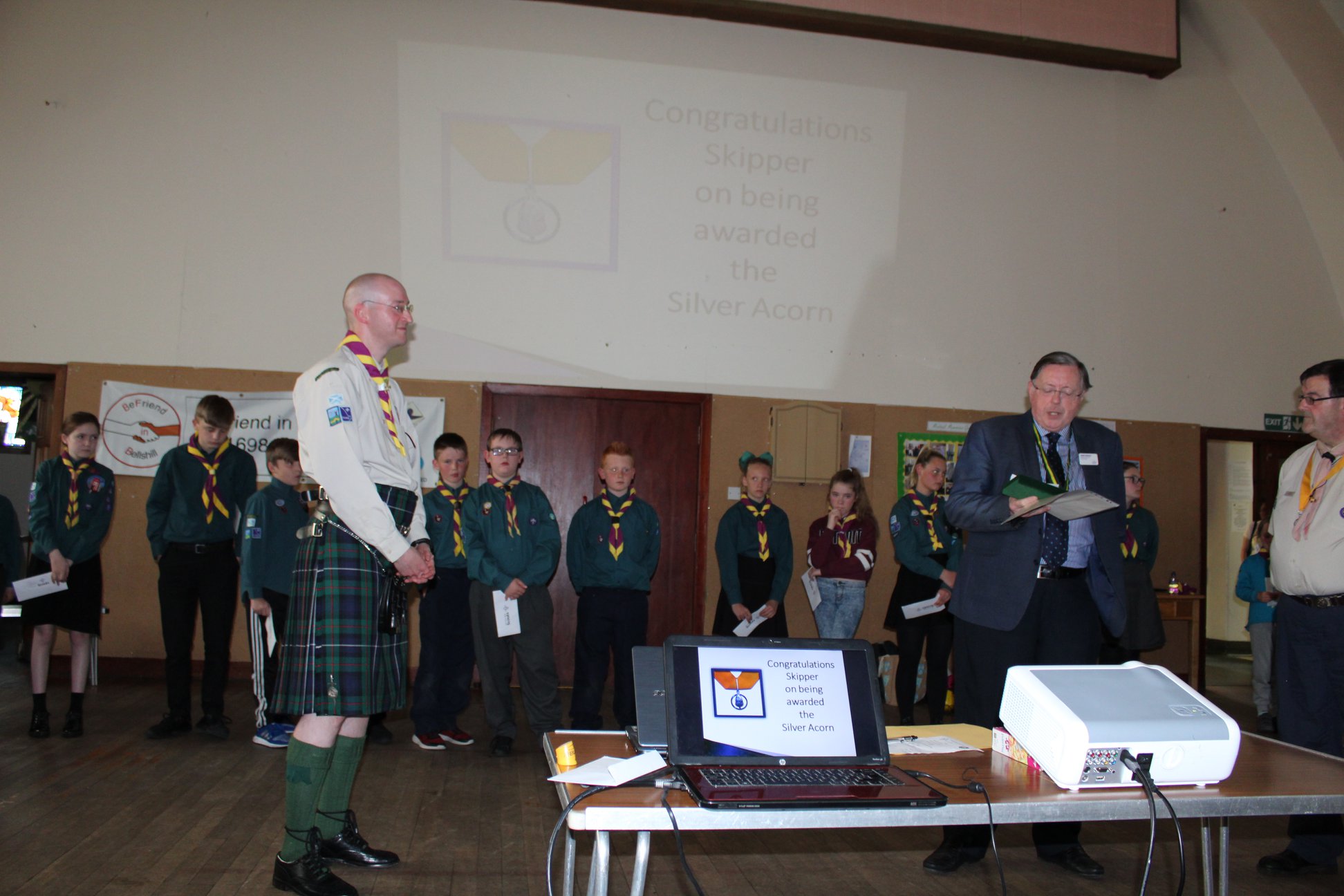 Congratulations Neil! – Calder District Scouts